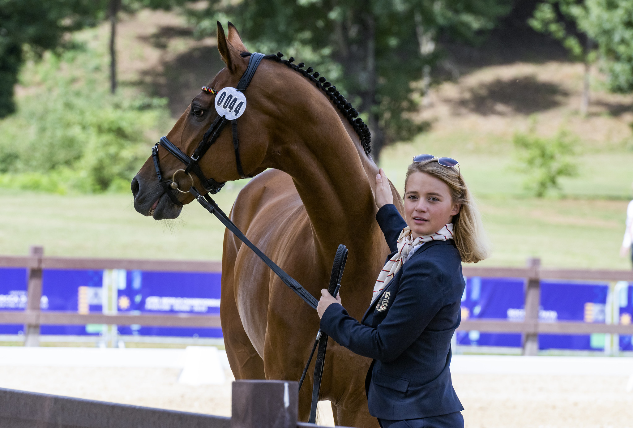Alina Dibowski über die letzten Vorbereitungen für die CCI5*-L in ...