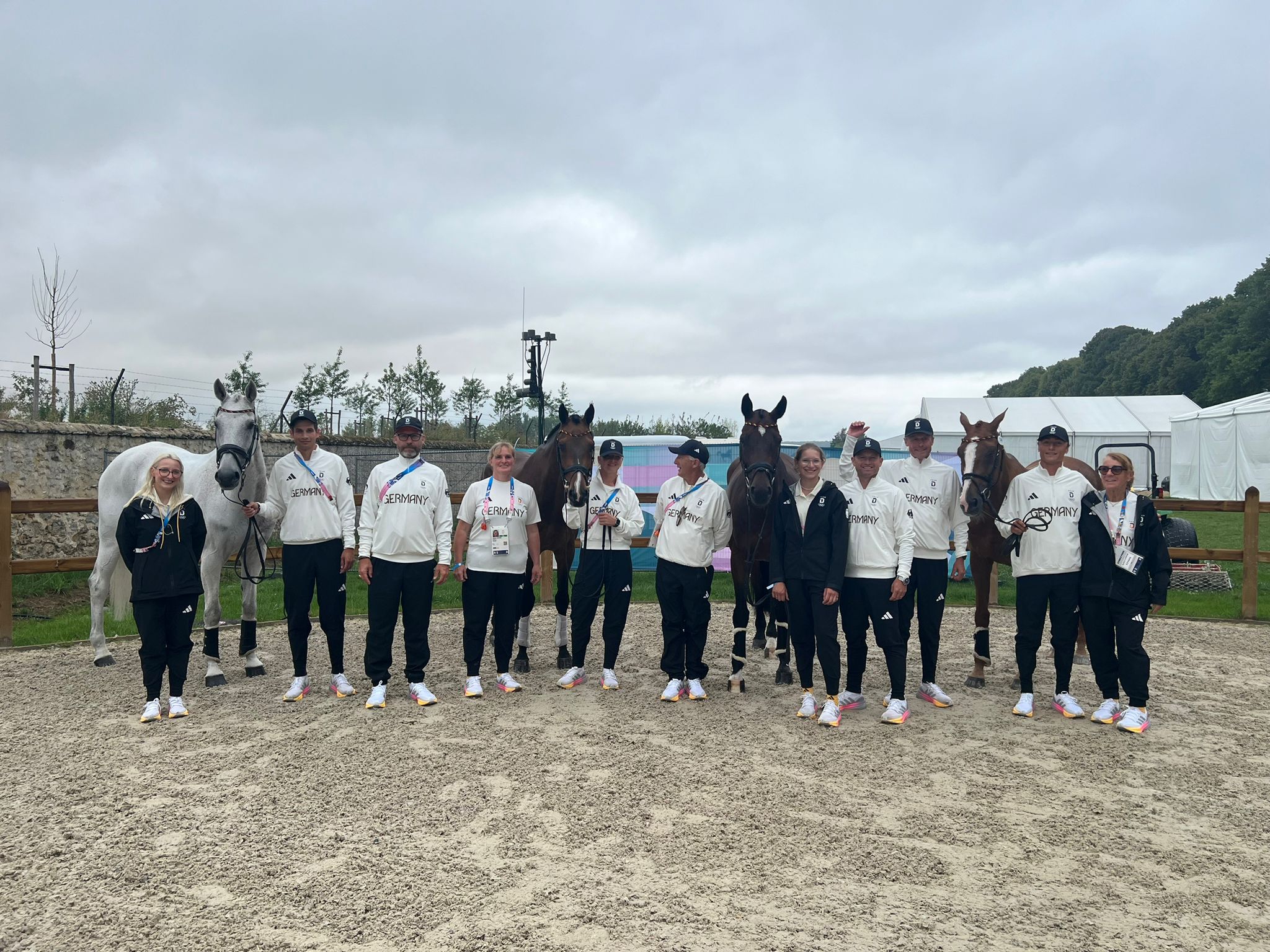 Dressurstartzeiten für die Olympischen Spiele Vielseitigkeit ...